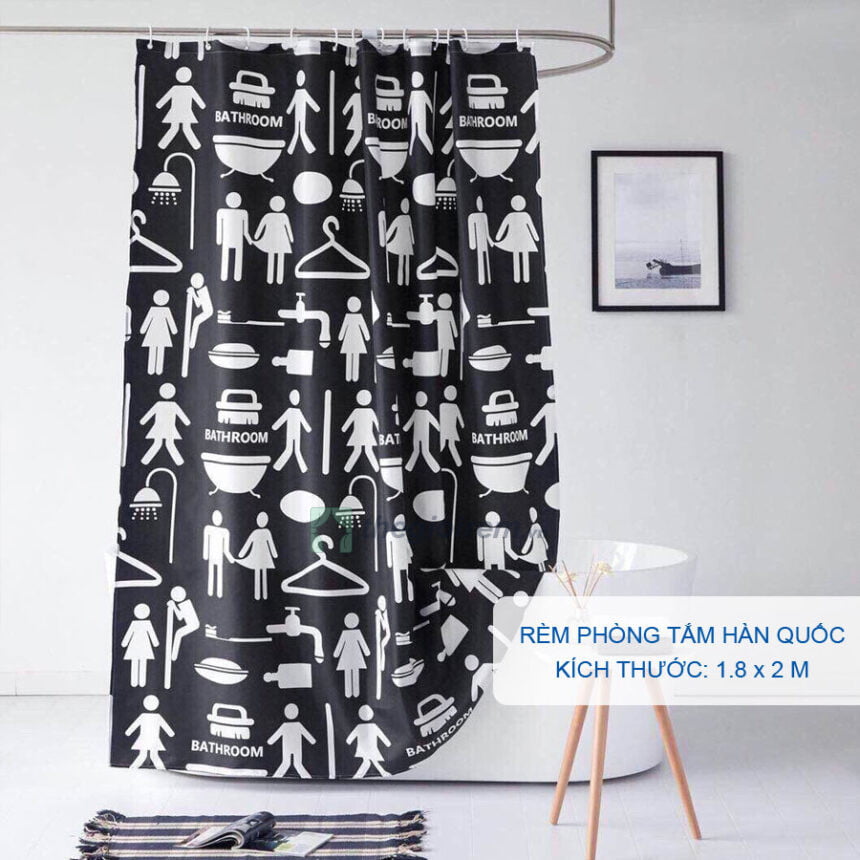 Rèm Bathroom Hàn Quốc nhập khẩu chính hãng - Thế Giới Rèm